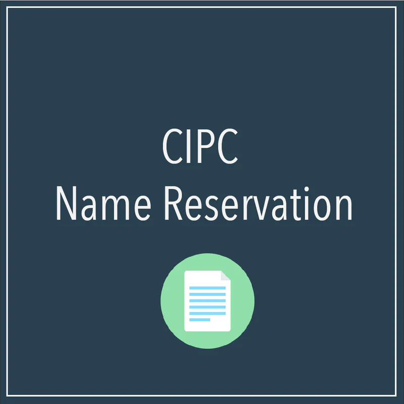 CIPC - Name Reservation - Troy Financial Services